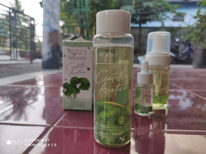 Review N'Pure Centella Asiatica (Cica Series), Skin Care dengan Daun ...
