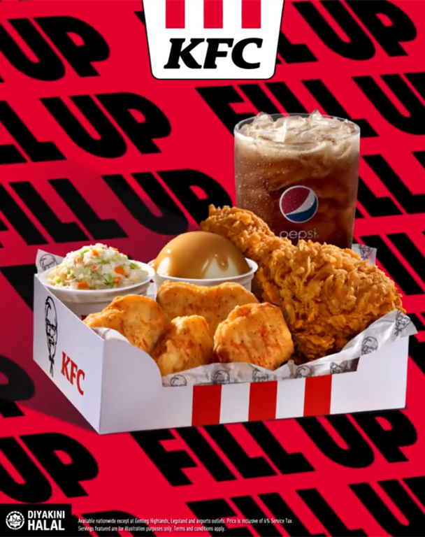KFC又推出RM8.90超值套餐优惠！