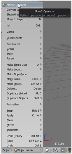Start Small: Creating a Blender 2.6 Python add-on