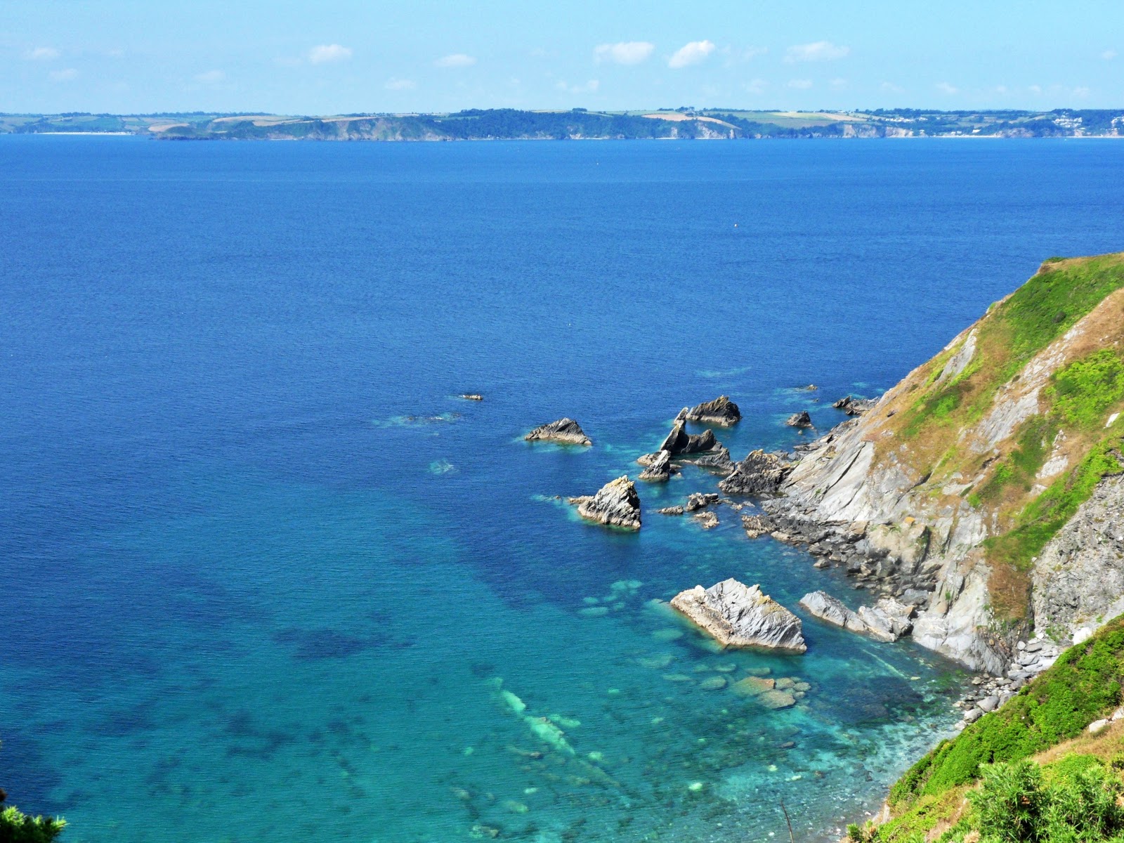 Mike's Cornwall: Walking to Gribbin Head Cornwall - Daphne du Maurier ...