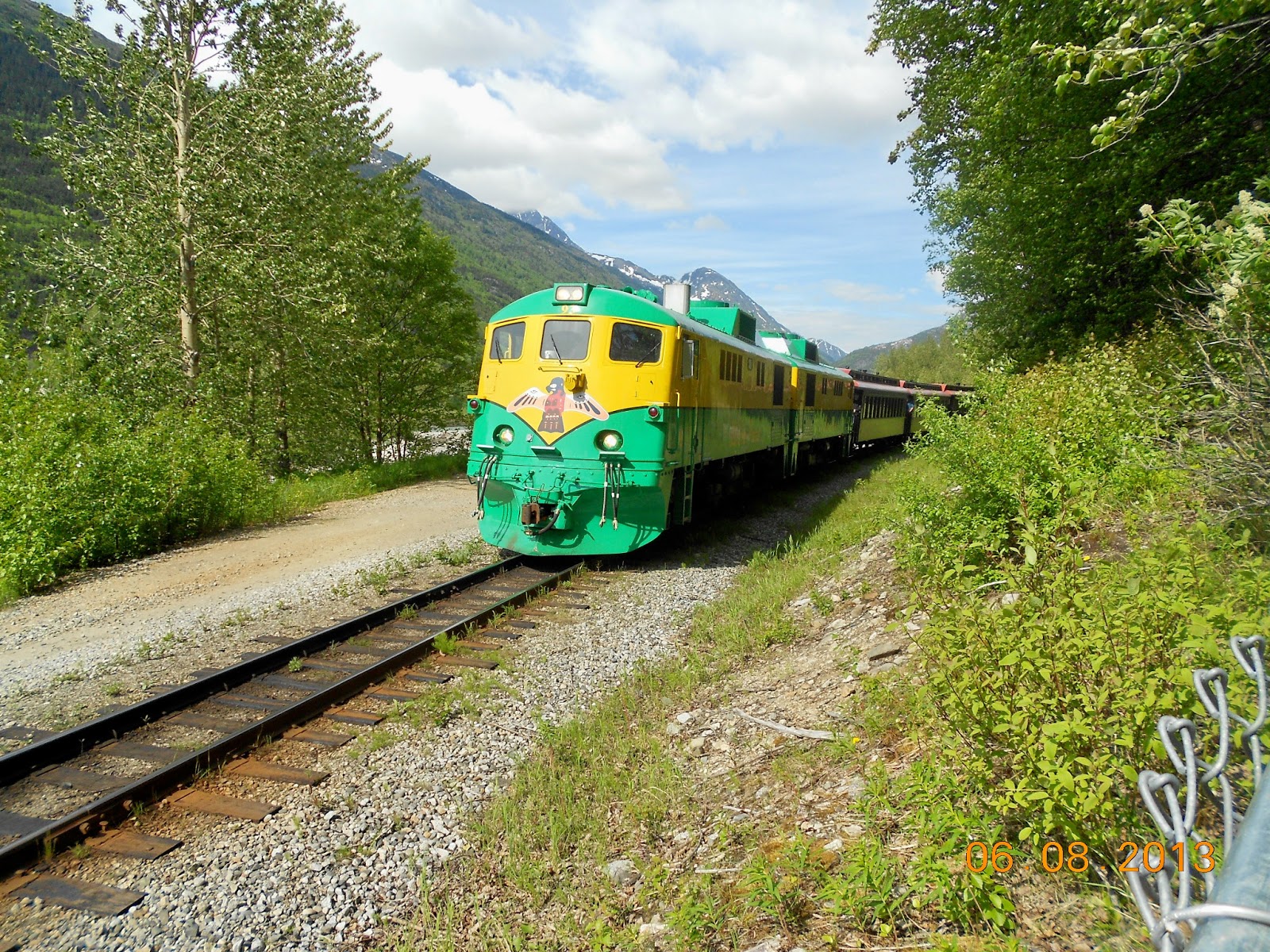 BY CHANCE: CARCROSS, YUKON TO SKAGWAY, ALASKA