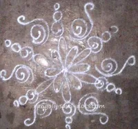 Simple apartment kolam designs