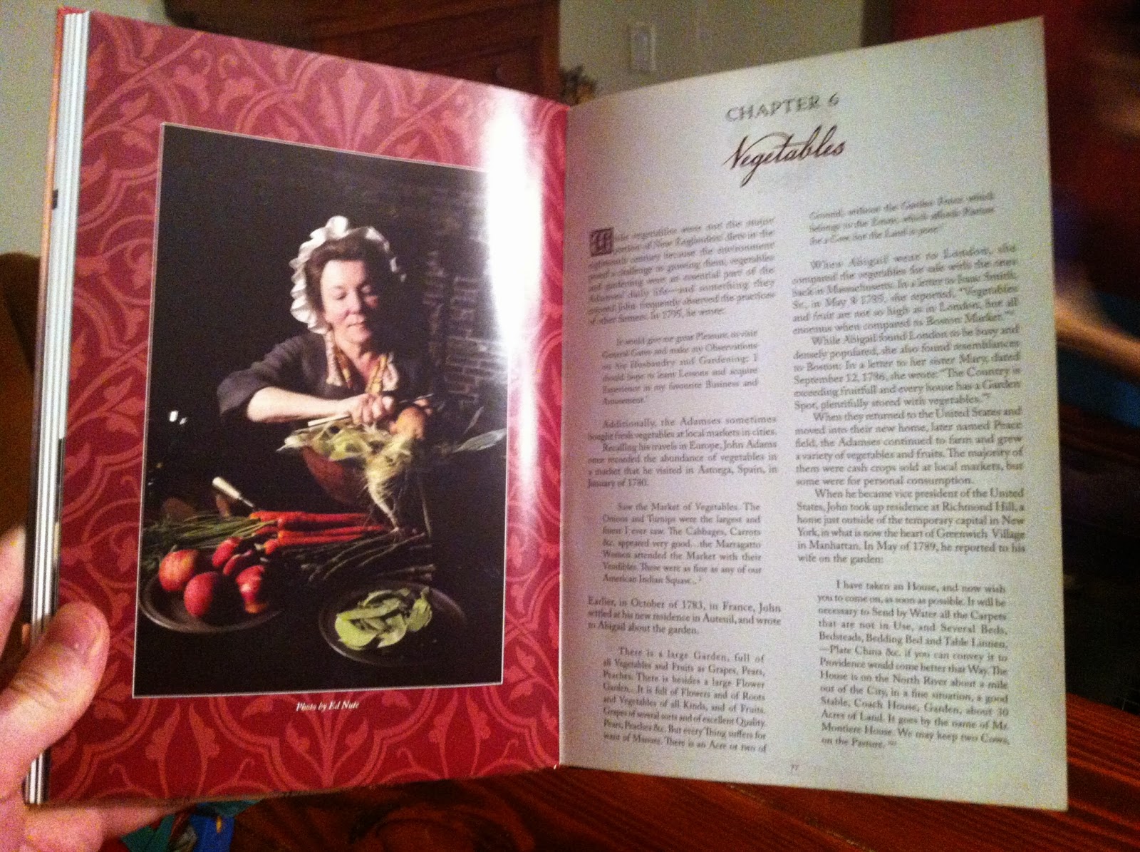 Book Review: The Culinary Lives of John & Abigail Adams - A Cookbook