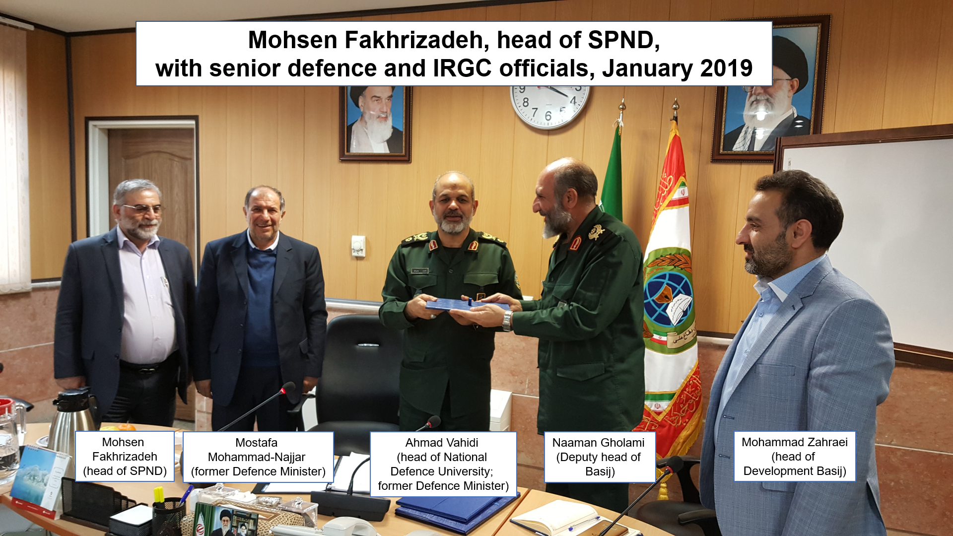 Mohsen Fakhrizadeh creeps into the limelight