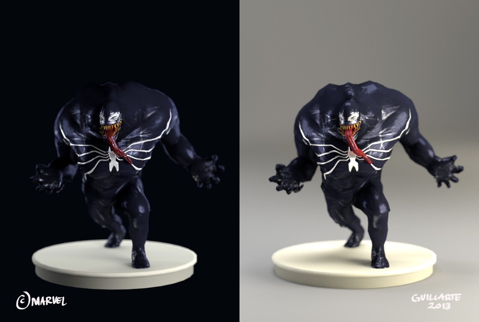 the marvelous misadventure of Stephen: Blender Cycles re-render Venom