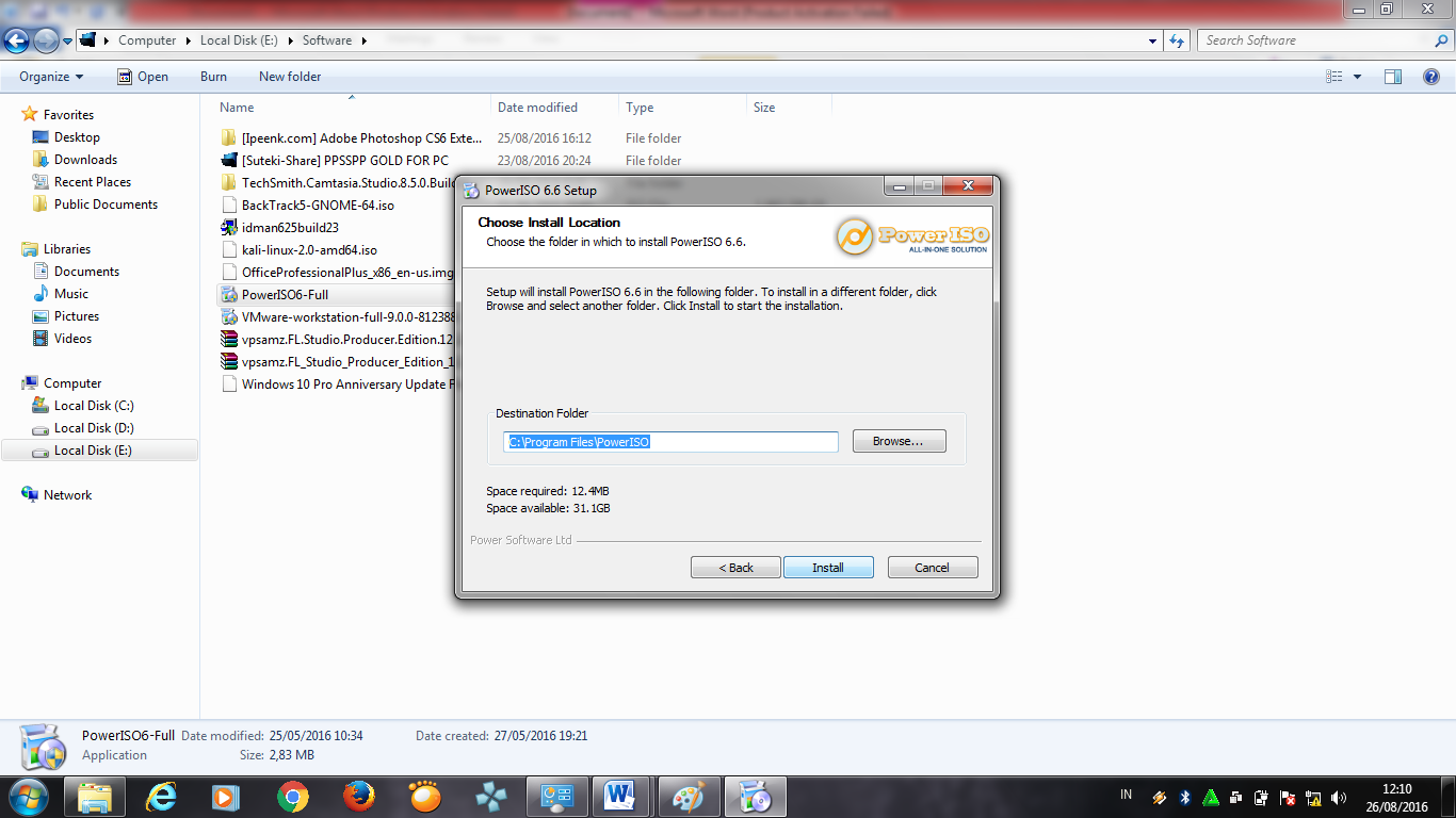 Komputerku: Cara Instal PowerIso