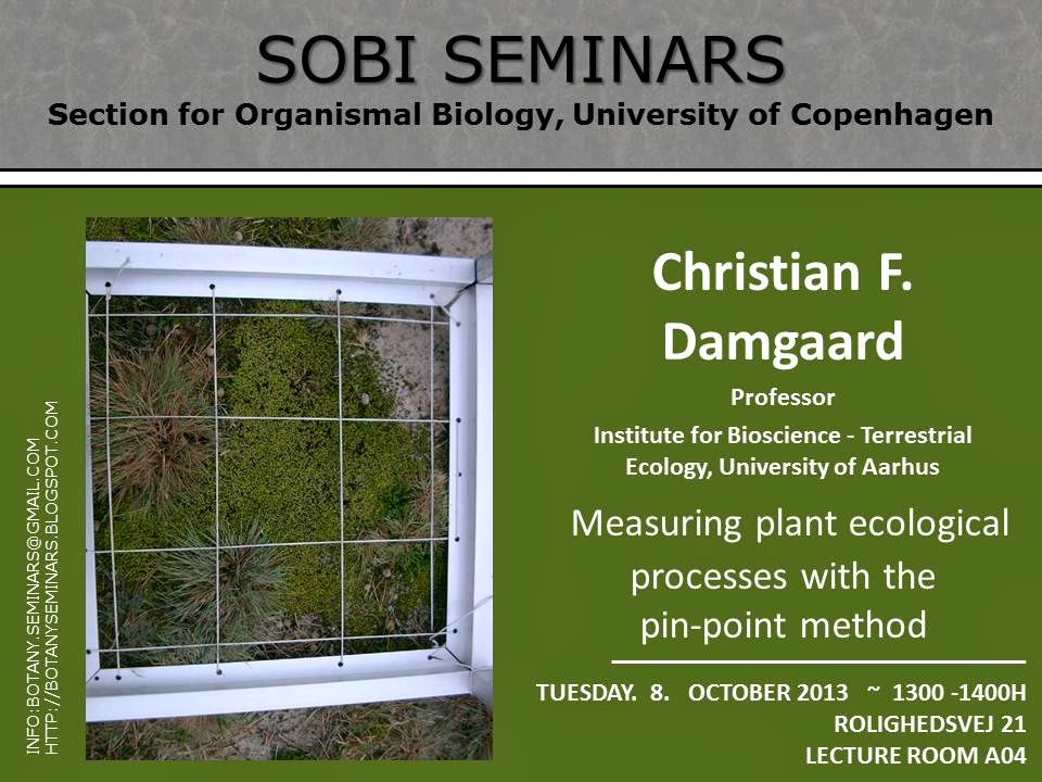 SOBI SEMINARS @ SCIENCE