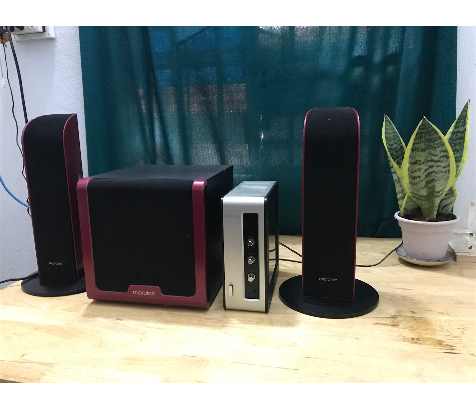 Loa MicroLab FC361 V12 đỏ cũ - Loa vi tính cũ và mới TPHCM, Kai House ...