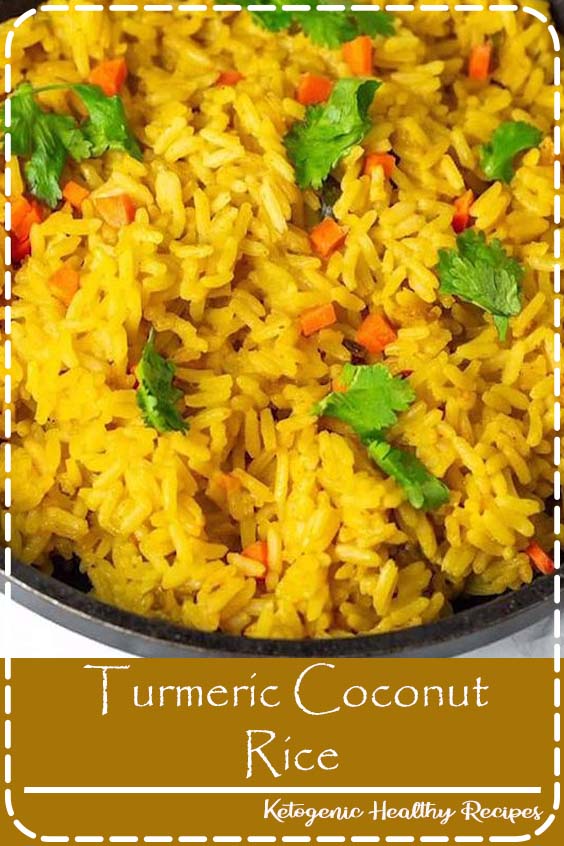 Turmeric Coconut Rice - Desserts Recipes Honney