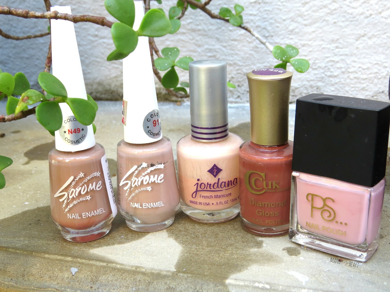 5 Nail Polish Colours for Spring - Mandy-S-Heart