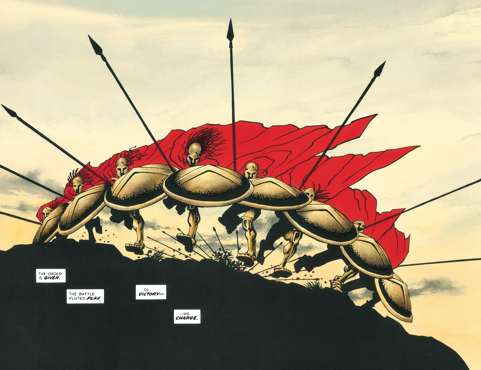 UN UNIVERSO DE VIÑETAS: 1998- 300- Frank Miller