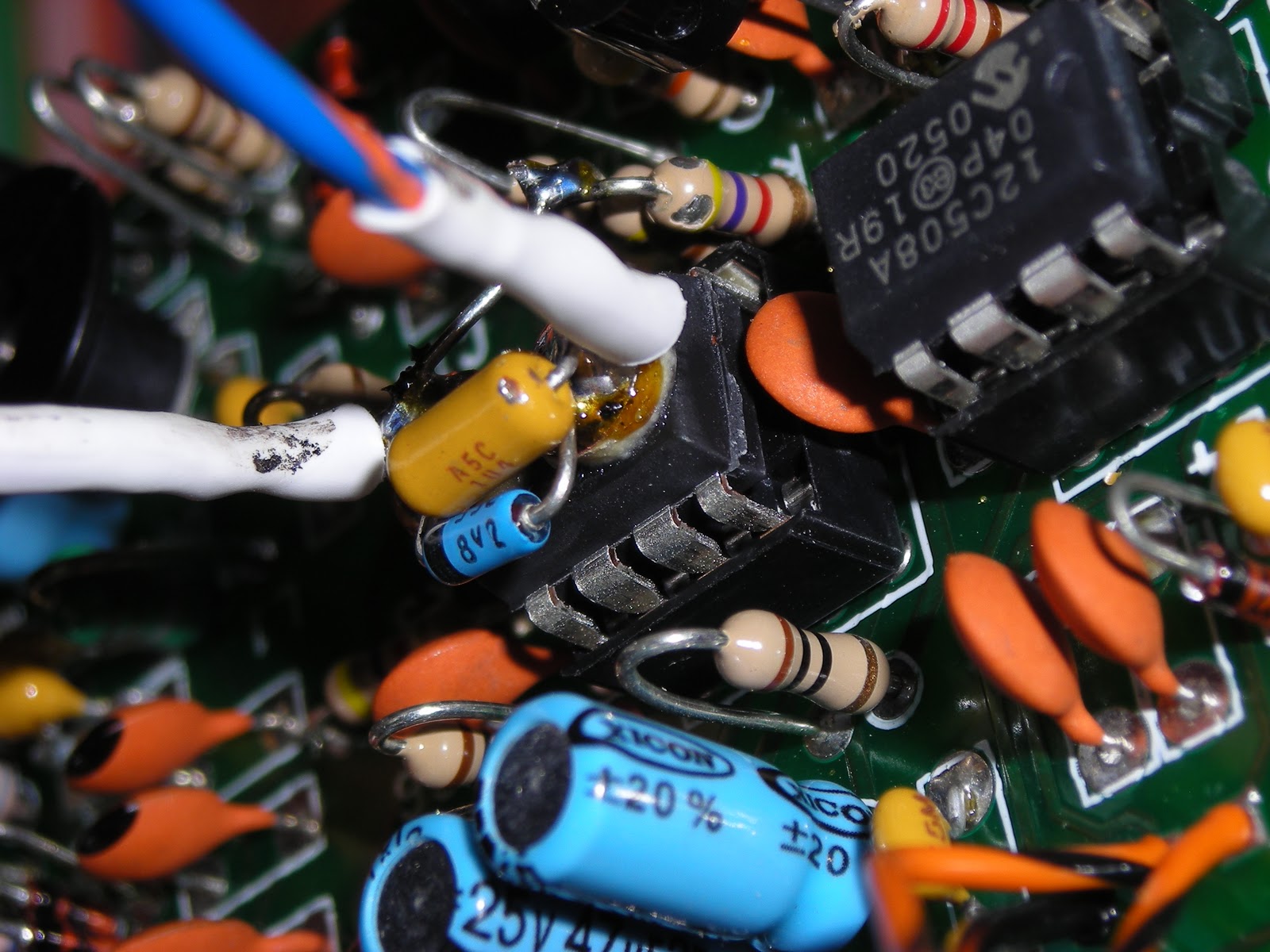 M1KTA's QRP ham radio blog: Change rockmite (not 20m) 30m PA