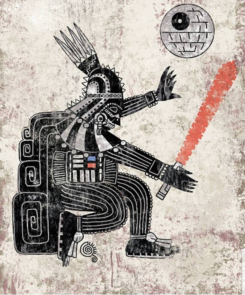 Calvin's Canadian Cave of Coolness: Aztec Warrior Pop Culture Fan Art