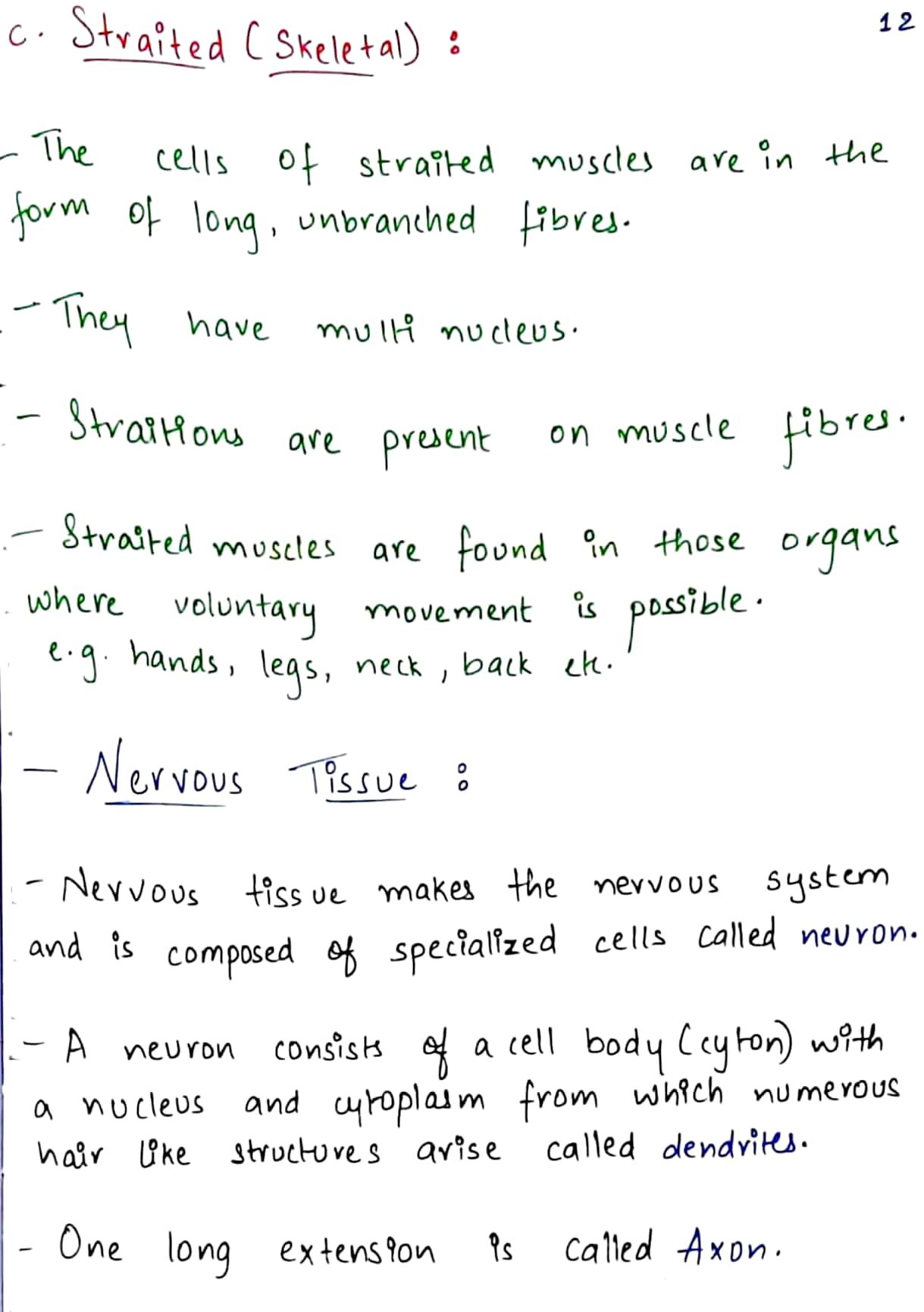 Tissue class 9 notes - Studypur