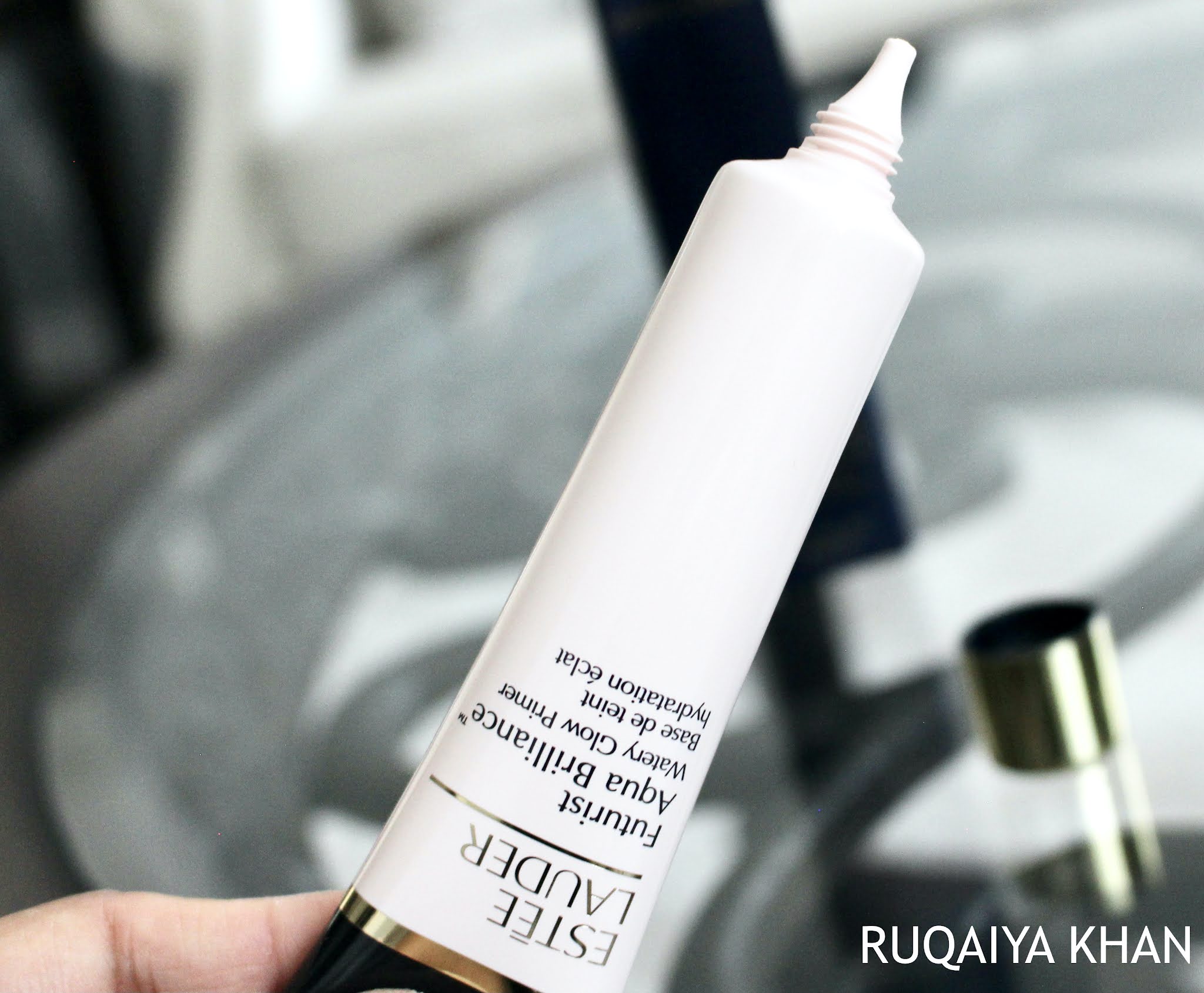 Ruqaiya Khan: ESTEE LAUDER Futurist Aqua Brilliance Watery Glow Primer ...