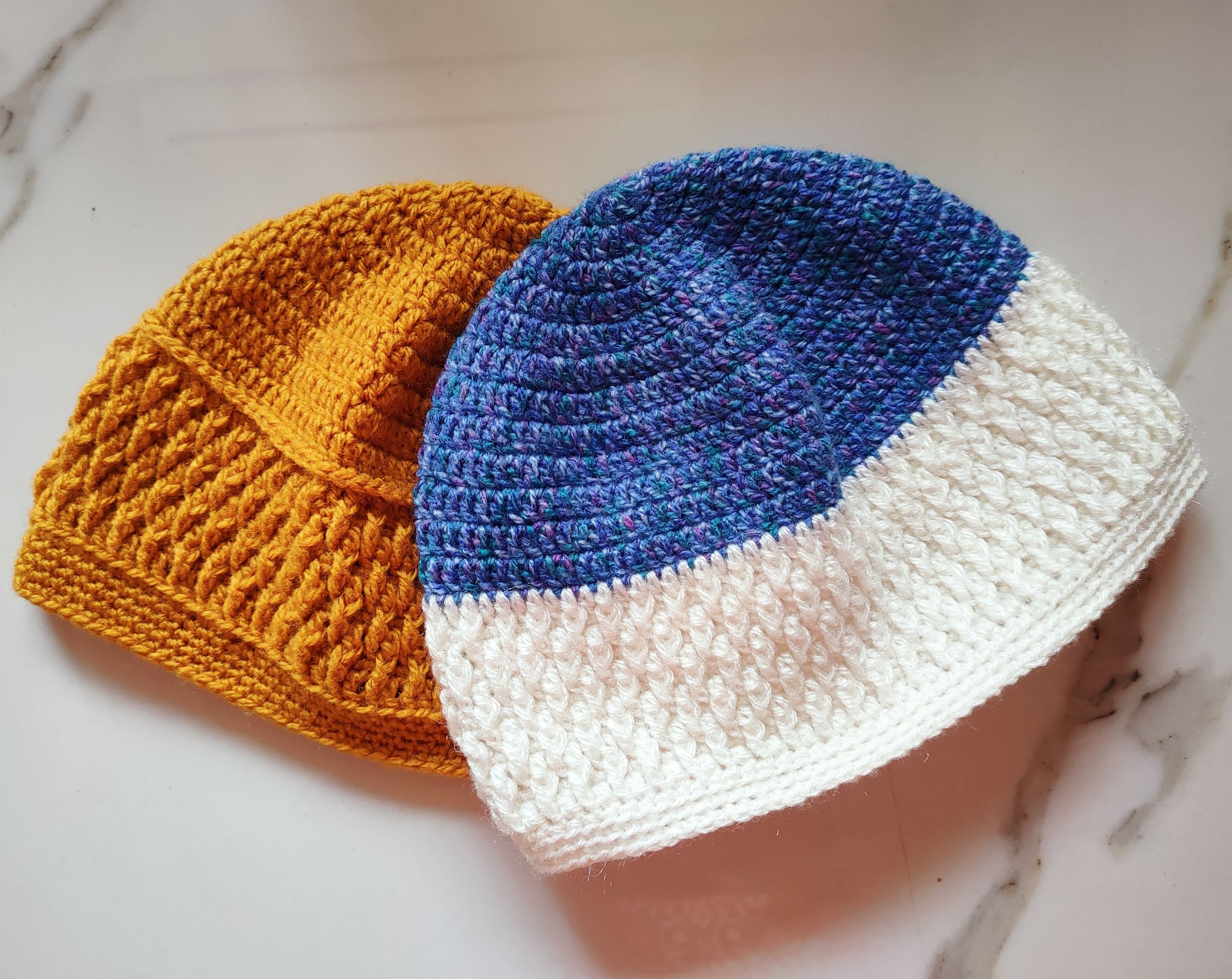 Crochetkari: Crochet Sheldon Beanie Free Pattern