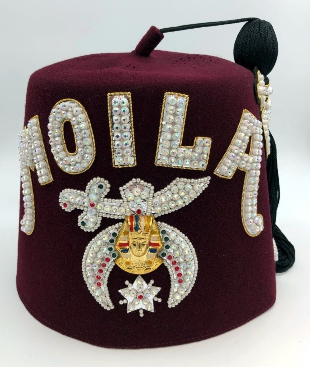Fratline Potentate's Planning Guide: Custom Double Jeweled Shrine Fez ...