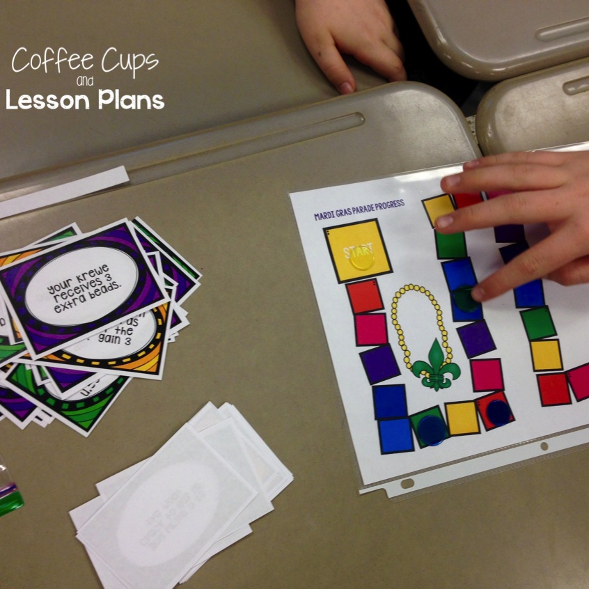 Mardi Gras Celebrations in the Classroom - Coffee Cups and Lesson Plans