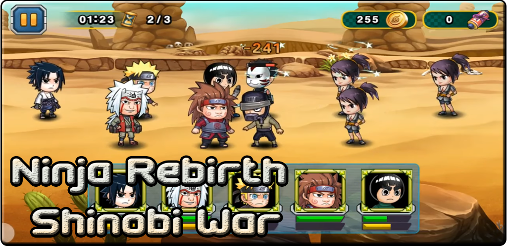 NINJA REBIRTH : SHINOBI WAR GUIDE