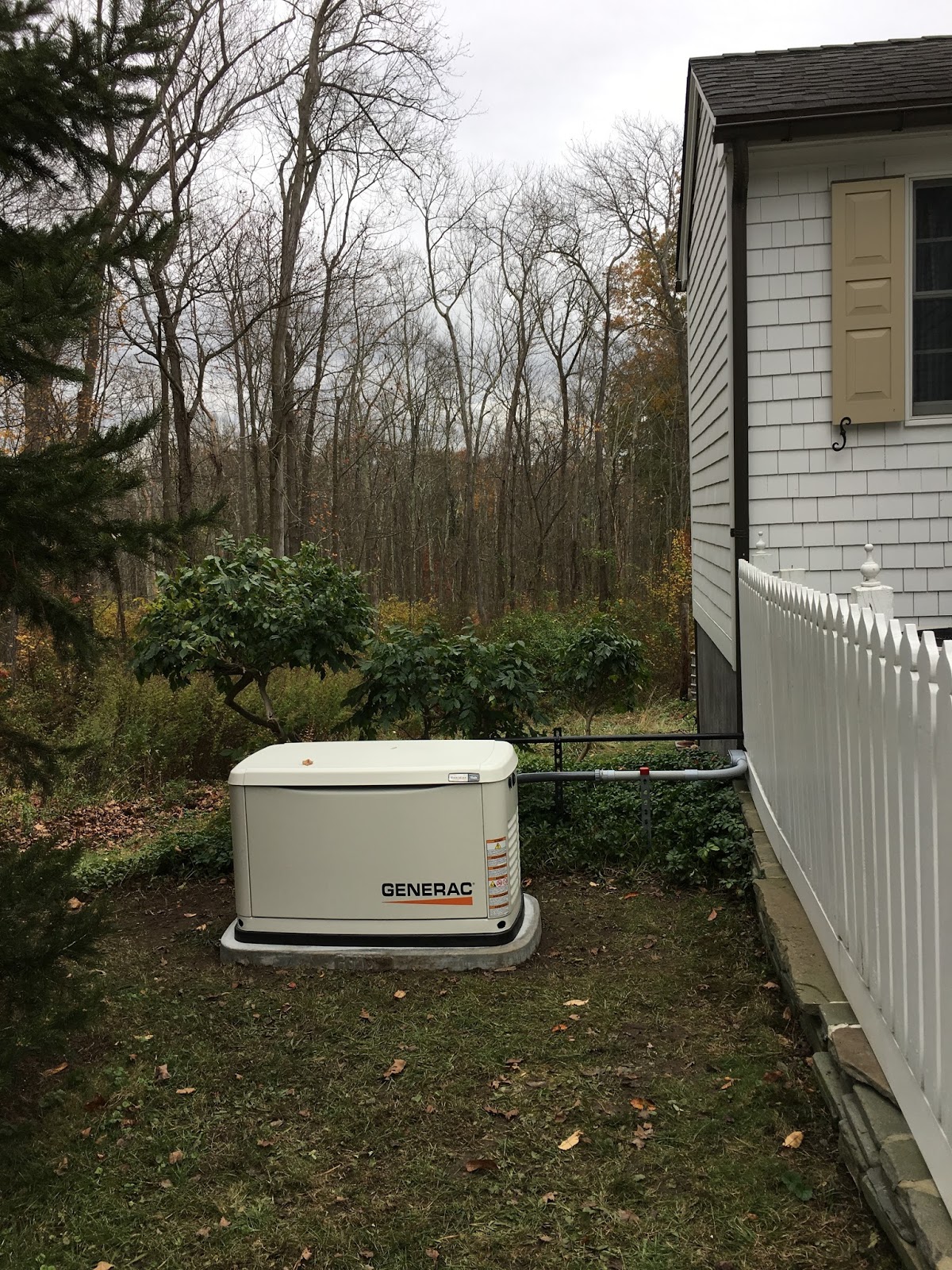 Content in a Cottage: More Generator and A/C Photos