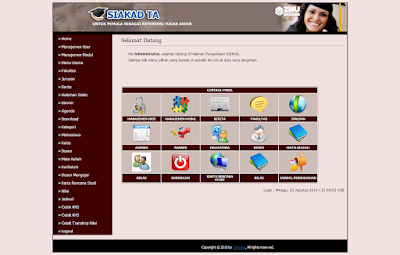 Aplikasi Sistem Informasi Akademik Berbasis PHP dan MySQL - Minan Code
