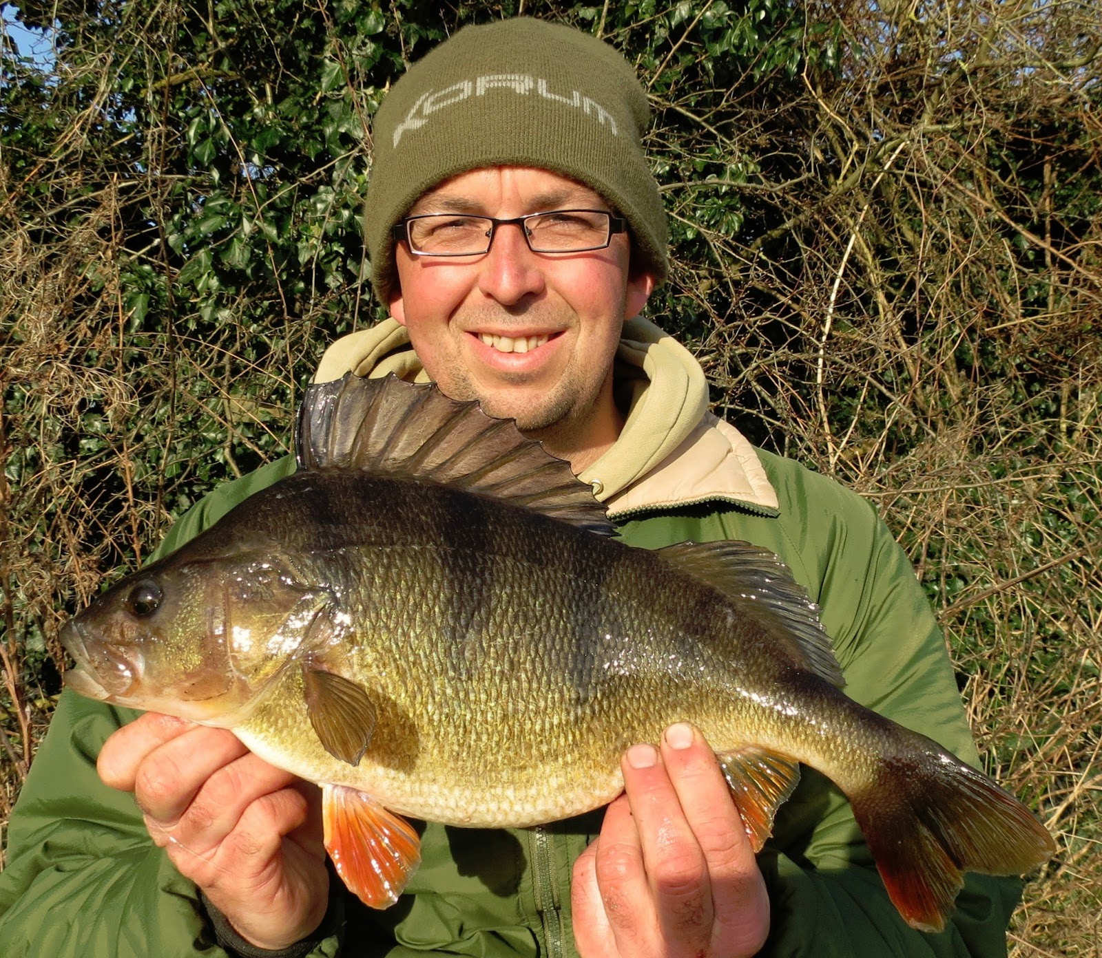 A Specialist Anglers Diary: Big river perch fishing - a bracing result