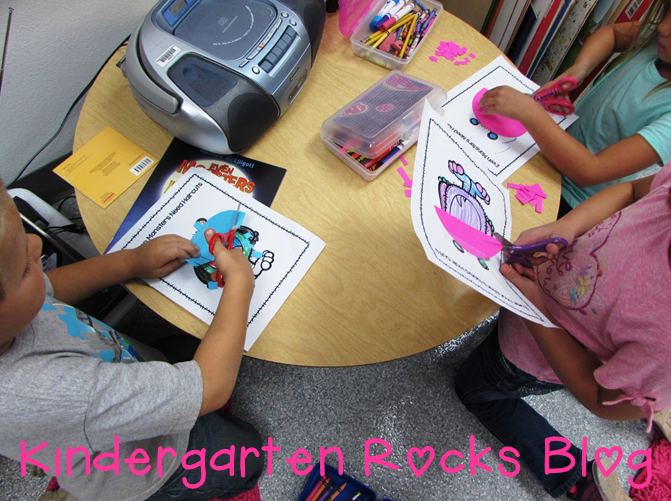 Kindergarten Rocks!: Even Monsters Need Haircuts Activity