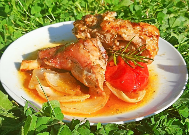 Anna, històries a la cuina: Cuixa de cabrit al forn