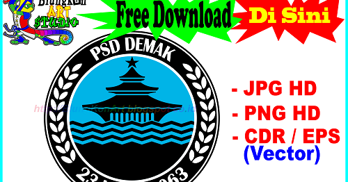 Logo Psd Demak Vector (Coreldraw .cdr ) eps jpg png Transparan HD ...