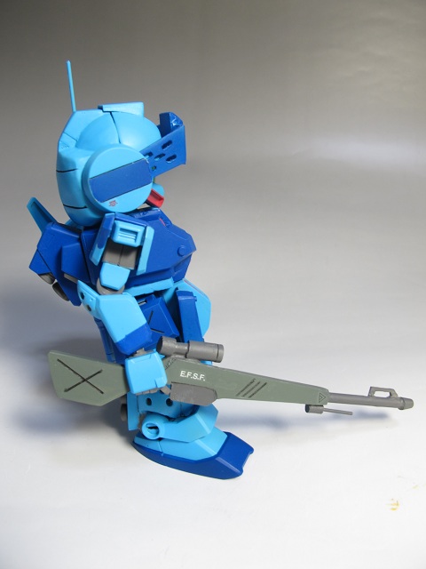 GUNDAM GUY: SD GM Sniper II - Custom Build