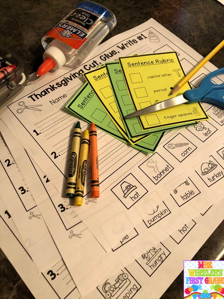 Mrs. Wheeler's First Grade Tidbits: Thanksgiving Ideas