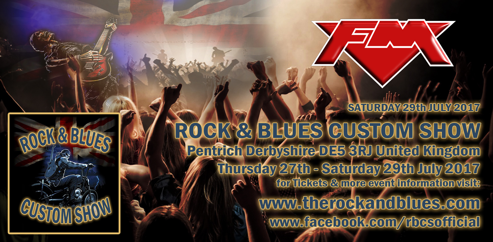 FM News: FM added to bill for Rock & Blues Custom Show