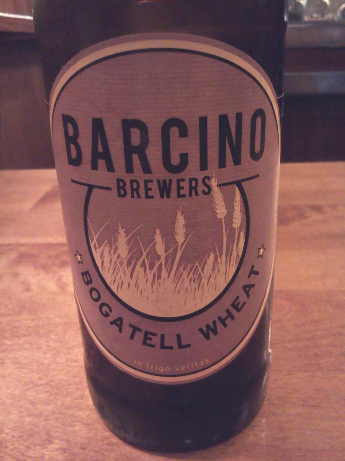 Barcino Brewers Bogatell Wheat - Average Guy's Guide to Beer
