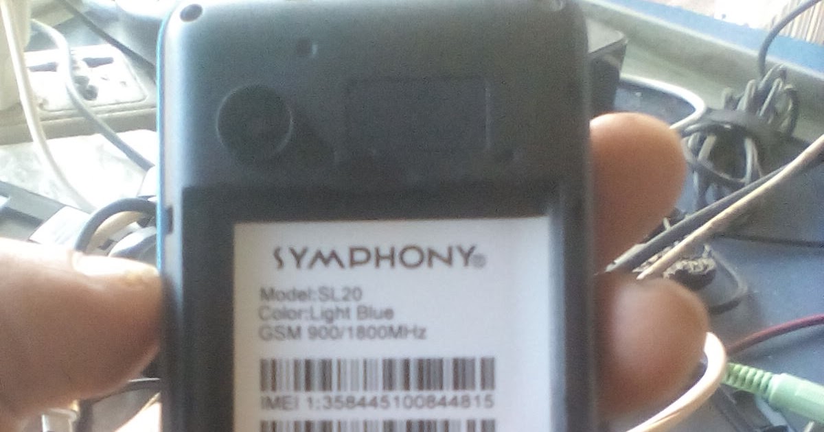 mobile flash file: SYMPHONY SL20 FLASH FILE-100% Tested