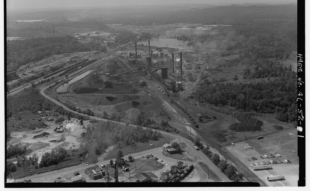 Towns and Nature: Birmingham, AL: 1888-1976 US Steel Ensley Works ...
