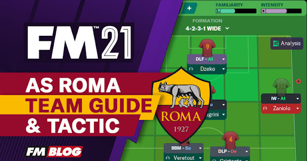 FM21 - AS Roma 4-2-3-1 Vertical Tiki-Taka Tactic | Team Guide | FM Blog ...