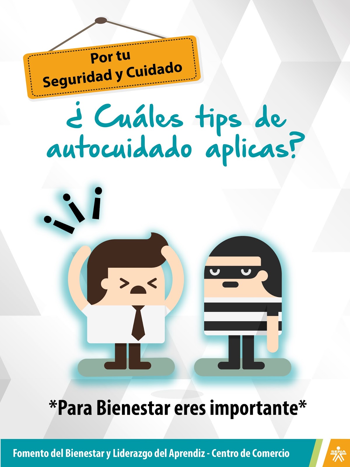 Centro de Comercio - SENA Regional Antioquia: Por tu Seguridad y Cuidado.
