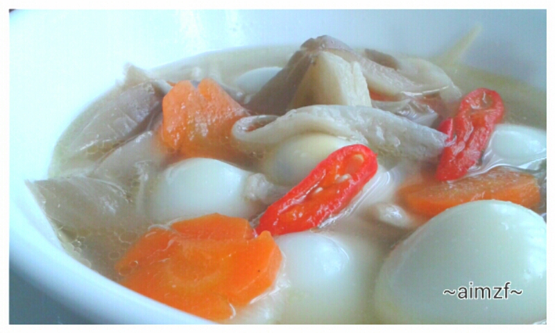 resepi sup cendawan tiram telur - Kevin MacLeod