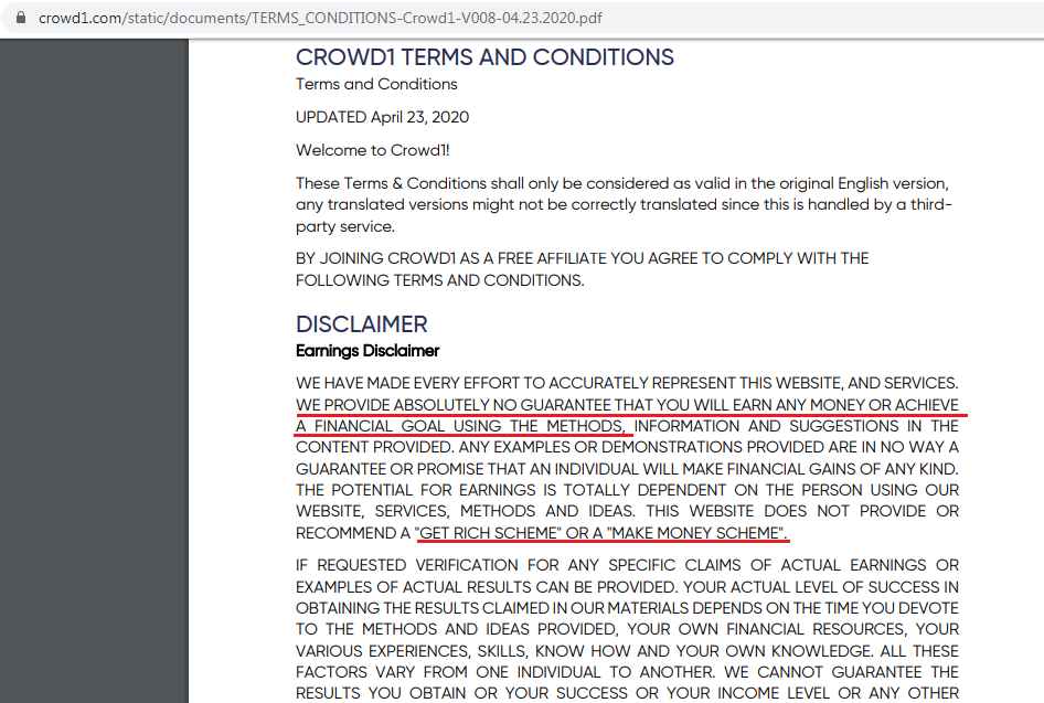 Is Crowd1 Company a Scam? - Growide India