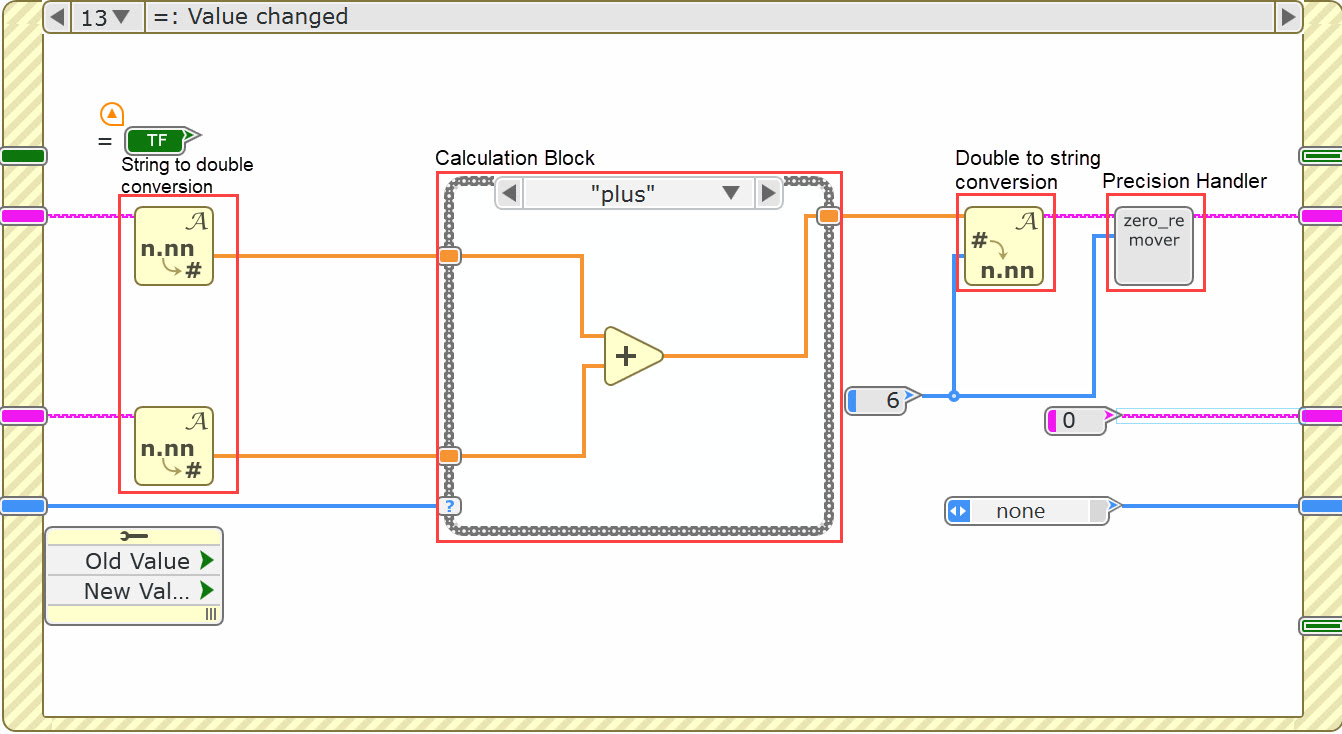 Reconfigurable Story: LabVIEW NXG Simple Classic Calculator