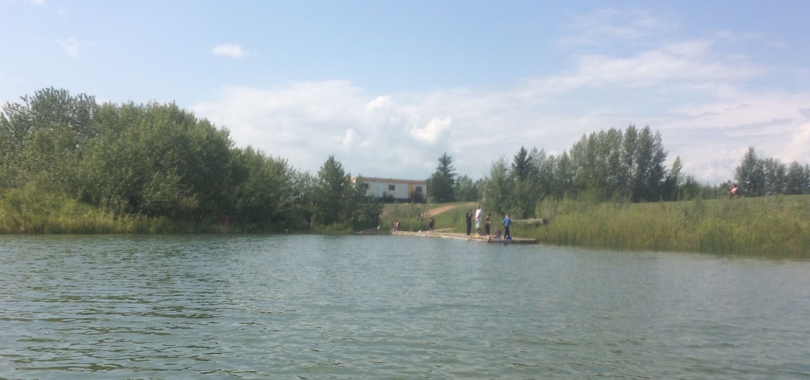 Paddling Near Edmonton, Alberta, Canada: Cardiff Pond