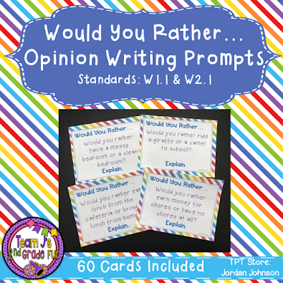 Team J's Second Grade Fun: Literacy Stations - Writing Station Ideas