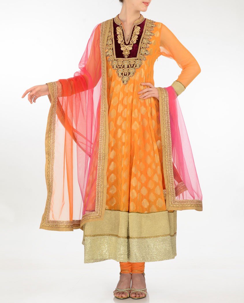 Fashion: Aneesh Agarwaal Anarkali Long Salwar Designs