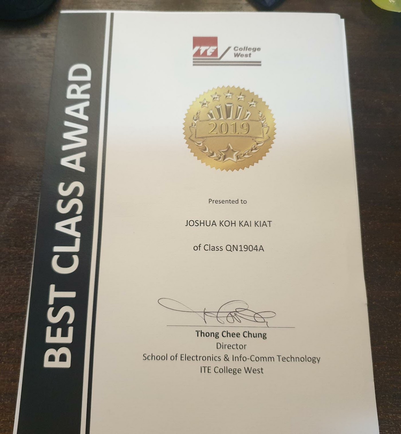 Edusave Award for Achievement, Good Leadership and Service (EAGLES)(ITE)