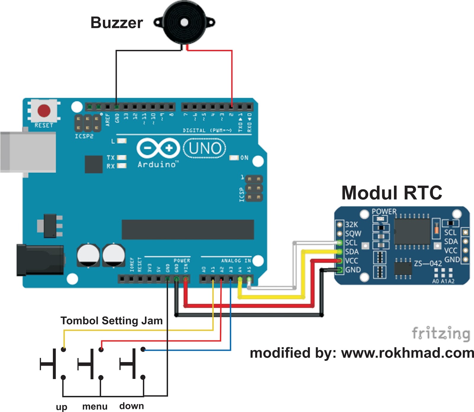 DIY - Membuat Jam Waktu Sholat Abadi dengan satu Panel P10, Arduino ...