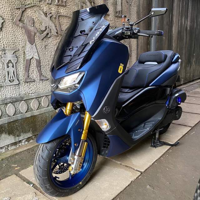 Modifikasi Motor Nmax Warna Biru - Homecare24 Modifikasi Motor Nmax Warna Biru - Homecare24