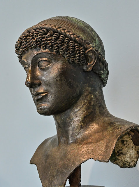 Apollo, also known as the Kouros Pisoni, "Buried by Vesuvius" at the ...