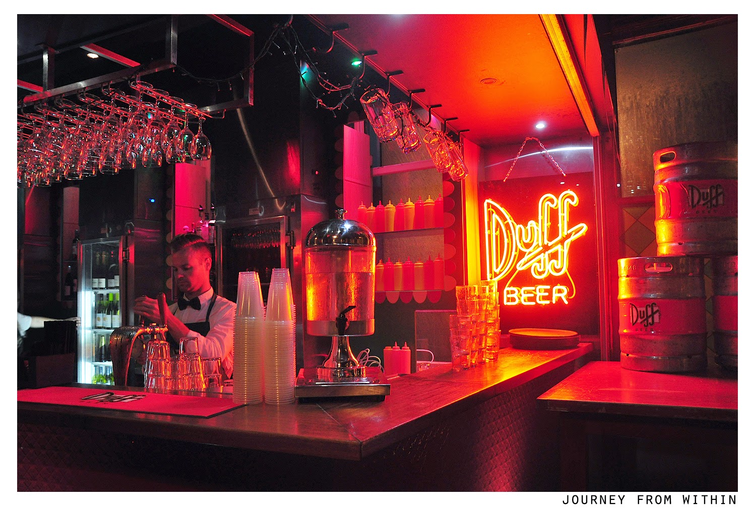 Journey From Within: Pop up bar: Moe's Tavern, Woolloomooloo