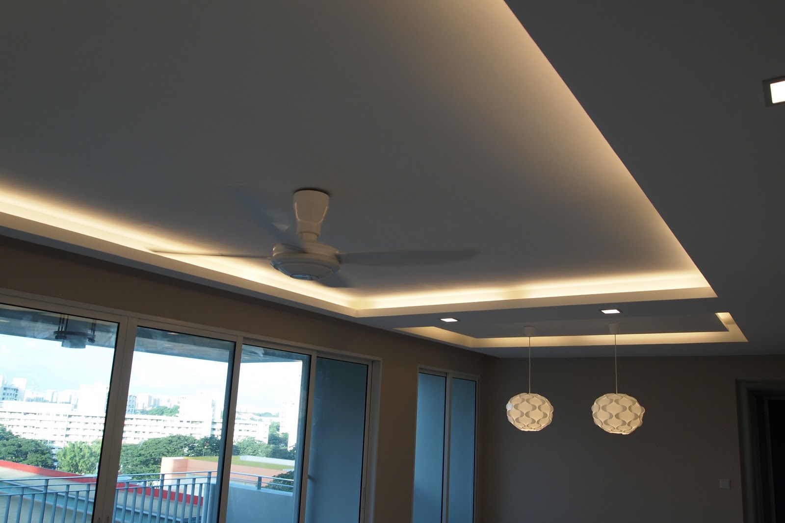 Plaster Ceiling & Partition Drywall Singapore: Park Central cove light