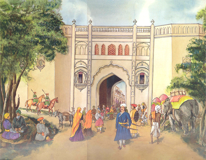 Main Gates of Lahore: LAHORI GATE